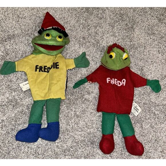 Joytimes | Toys | Freddie Frieda Frogs Hand Puppets New Zoo Review 98 ...